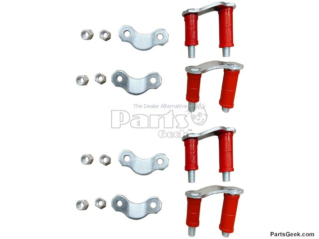 57 1957 Chevrolet Bel Air Leaf Spring Shackle - Suspension - AC Delco ...