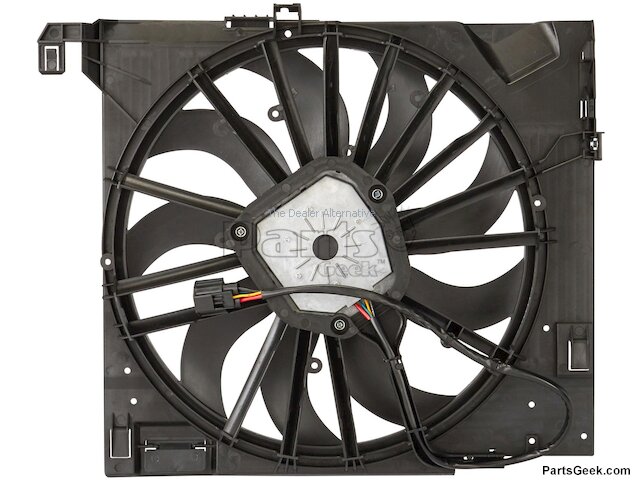 13 2013 Jaguar XF Radiator Fan Assembly - Cooling System - APDI ...