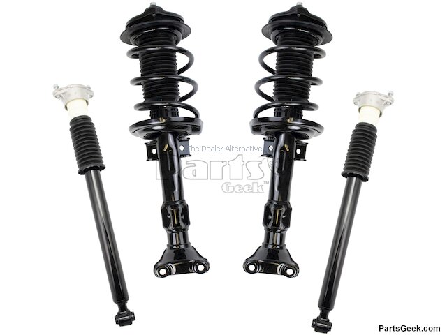 10 2010 Mercedes E350 Shock Absorber - Suspension - API, Arnott ...