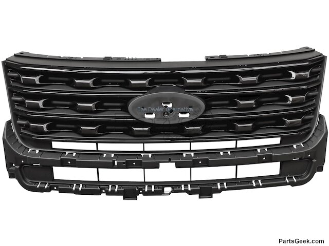 16 2016 Ford Explorer Grille Assembly - Body Mechanical & Trim - Action ...