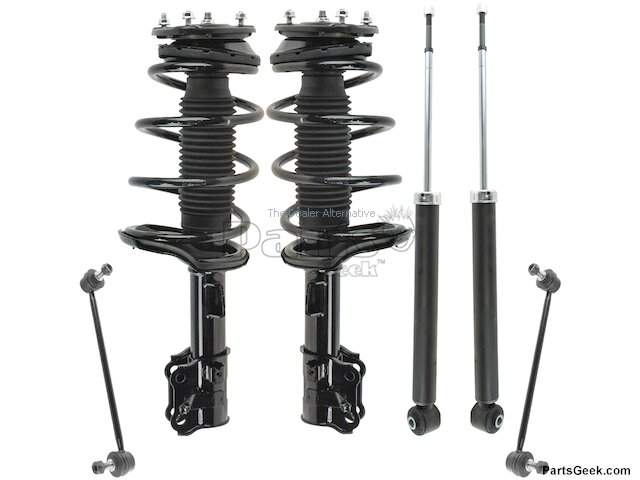 10 2010 Hyundai Accent Shock Absorber - Suspension - API, DIY Solutions ...