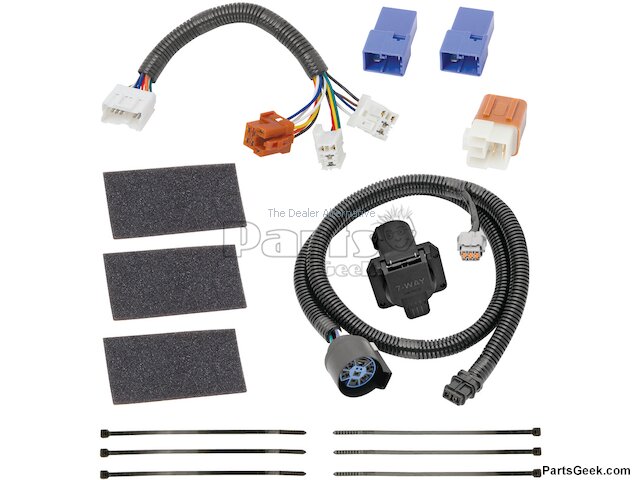 16 2016 Nissan Frontier Trailer Tow Harness - Body Electrical ...