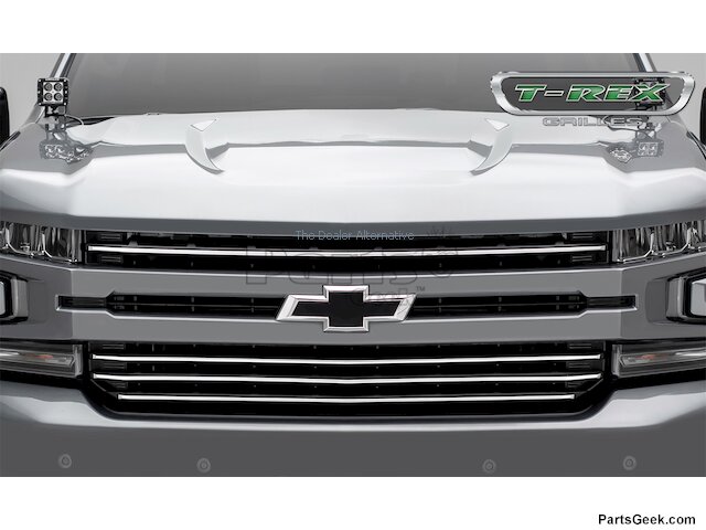 19 2019 Chevrolet Silverado 1500 Grille Assembly - Body Mechanical ...