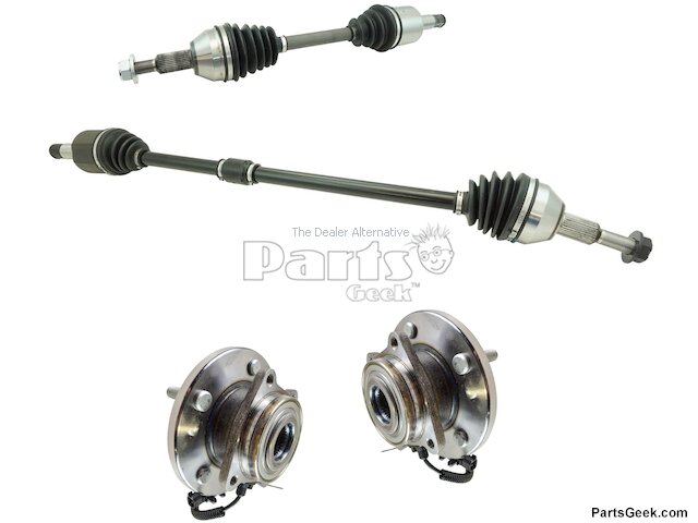 Chrysler Town & Country Axle - Drive Axles - API TRQ A1 Cardone GSP ...