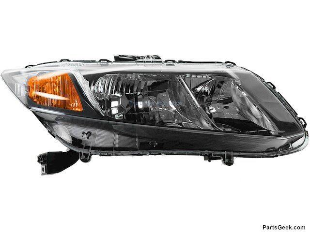 15 2015 Honda Civic Headlight Assembly - Body Electrical - Action Crash ...