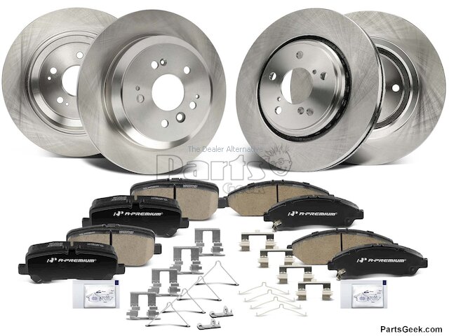 19 2019 Honda Pilot Brake Rotor - Brake - AC Delco, API, Advics ...