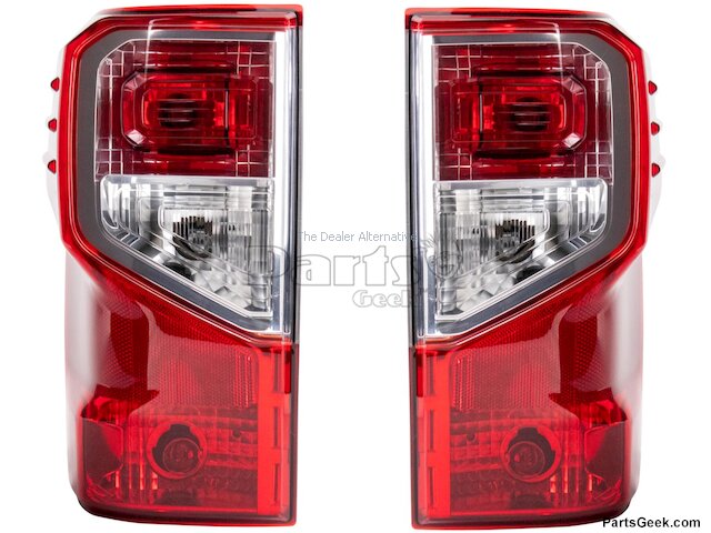 17 2017 Nissan TITAN Tail Light Assembly - Body Electrical - Action ...