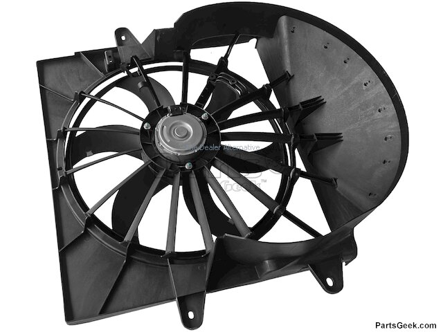 Jeep Grand Cherokee Radiator Fan - Cooling System - Replacement TYC ...