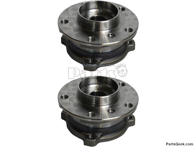 BMW X5 Wheel Hub - Wheel Bearing Hubs - Pronto TRQ Beck Arnley Febi ...