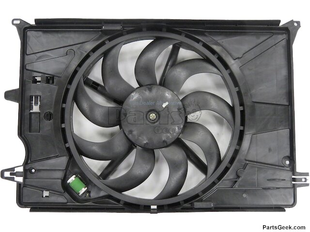 16 2016 Jeep Renegade Radiator Fan Assembly - Cooling System - APDI ...