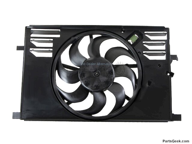 16 2016 Jeep Renegade Radiator Fan Assembly - Cooling System - APDI ...