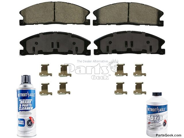 17 2017 Ford Explorer Brake Pad Set - Brake - AC Delco, API, Advics ...