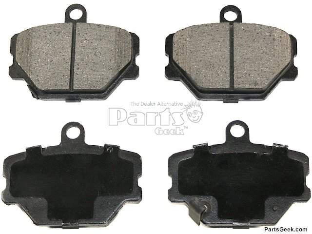 09 2009 Smart Fortwo Brake Pad Set - Brake - API, ATE, Akebono ...