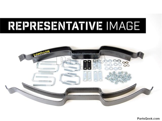 04 2004 Dodge Ram 1500 Leaf Helper Spring - Suspension - Hellwig ...