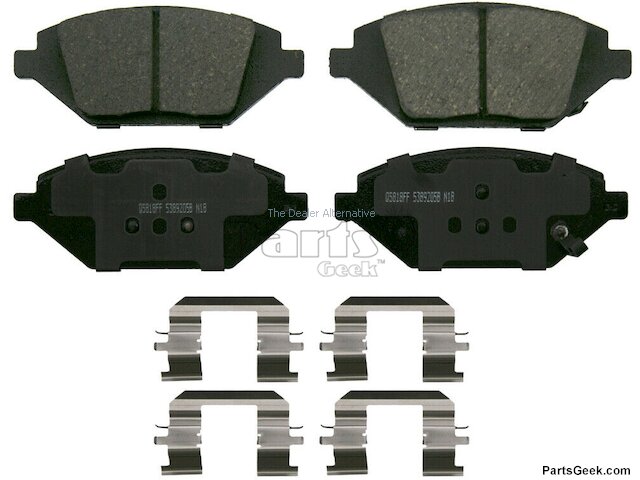Chevrolet Spark Brake Pads - Disc Brake Pad - DuraGo Centric Raybestos ...