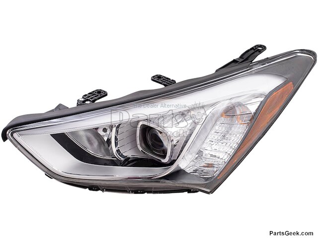 15 2015 Hyundai Santa Fe Sport Headlight Assembly - Body Electrical ...