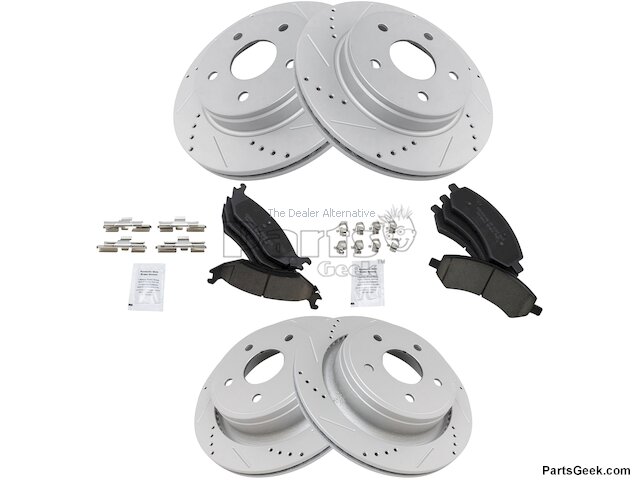 15 2015 Ram 1500 Brake Rotor - Brake - AC Delco, API, Bendix, Bosch ...