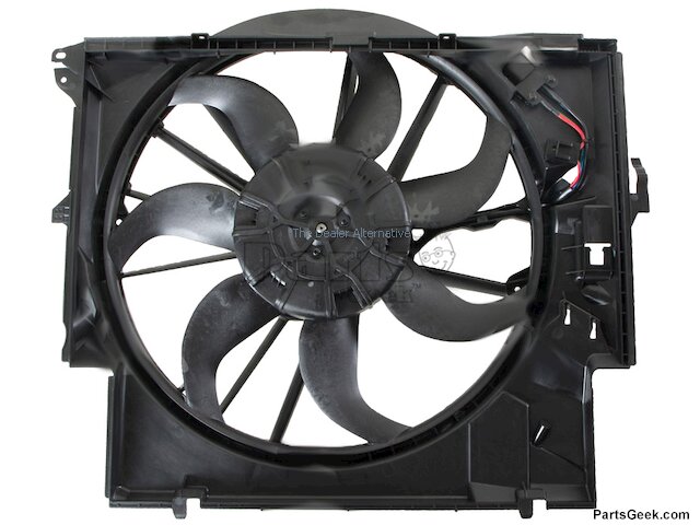 12 2012 BMW 335i Radiator Fan Assembly - Cooling System - ACM, API ...