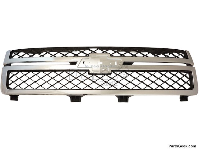 13 2013 Chevrolet Silverado 2500 HD Grille Assembly - Body Mechanical ...