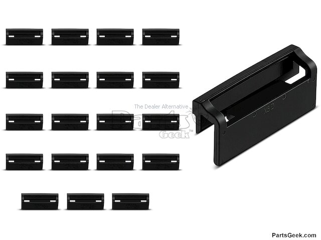 13 2013 Toyota Yaris Windshield Moulding Retainer Clip Set - Body ...