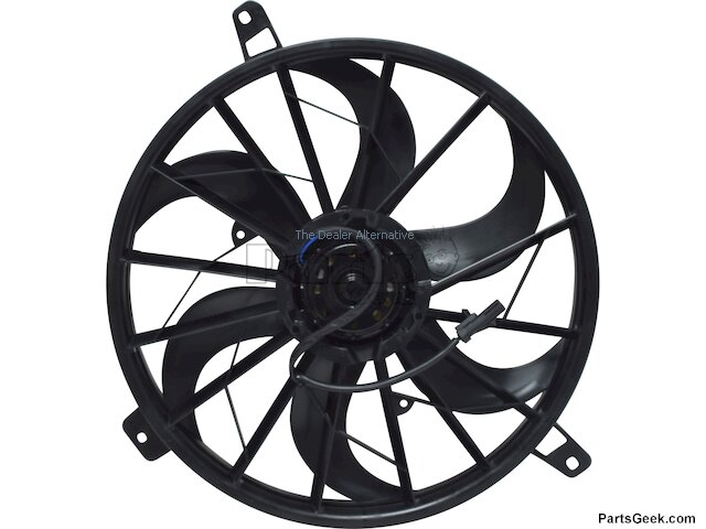 04 2004 Jeep Grand Cherokee Radiator Fan Assembly - Cooling System ...
