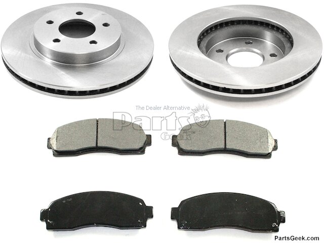 Pontiac Torrent Brake Pads - Disc Brake Pad - DuraGo TRQ Detroit Axle ...