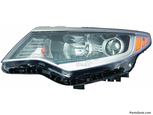 17 2017 Kia Optima Headlight Assembly - Body Electrical - Action Crash ...