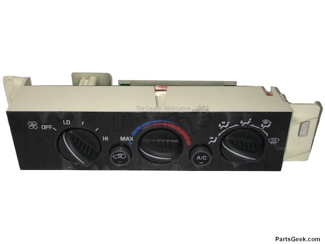 98 1998 Chevrolet C1500 HVAC Temperature Control Panel - Climate ...