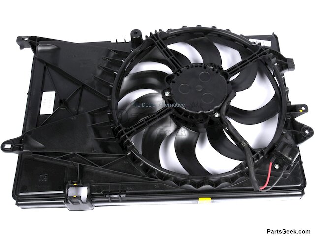 14 2014 Chevrolet Sonic Radiator Fan Assembly - Cooling System - AC ...