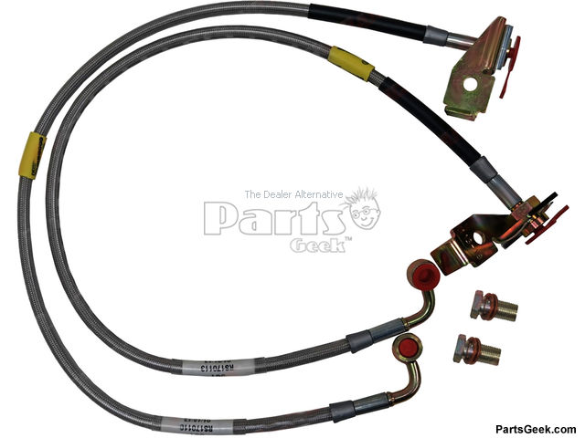 Hydraulic Brake Lines - Hydraulic Brake Line Replacement Cost | Parts Geek