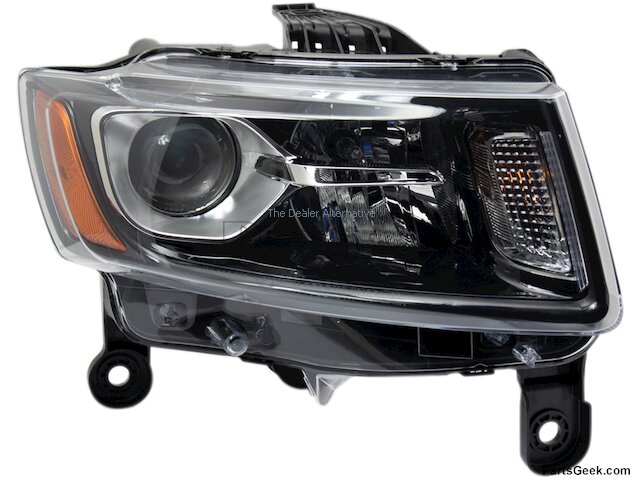 16 2016 Jeep Grand Cherokee Headlight Assembly - Body Electrical ...