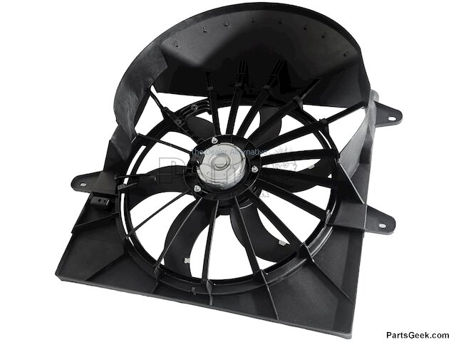 08 2008 Jeep Grand Cherokee Radiator Fan Assembly - Cooling System ...