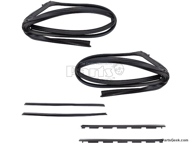 92 1992 Chevrolet C1500 Vehicle Weatherstrip Kit - Body Mechanical ...