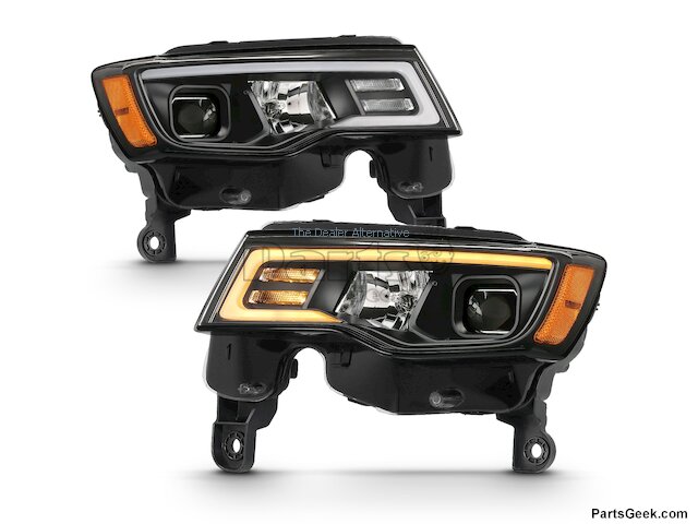17 2017 Jeep Grand Cherokee Headlight Assembly - Body Electrical ...