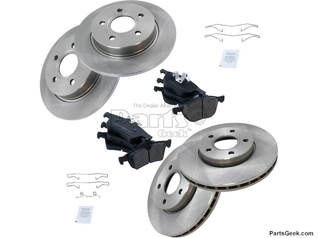 12 2012 Ford Focus Brake Rotor - Brake - AC Delco, API, Autopart ...