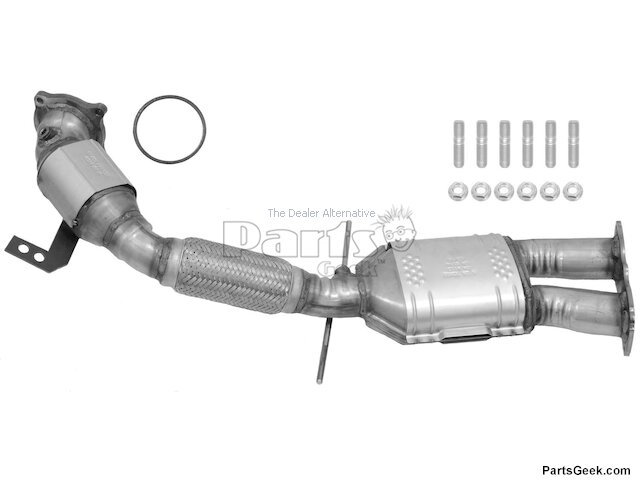 12 2012 Volvo S60 Catalytic Converter - Exhaust - AP Exhaust, API ...