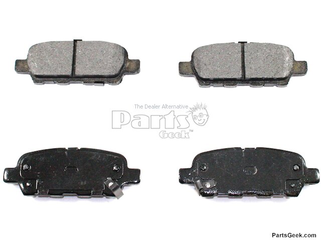 14 2014 Nissan Pathfinder Brake Pad Set - Brake - AC Delco, API, Advics ...