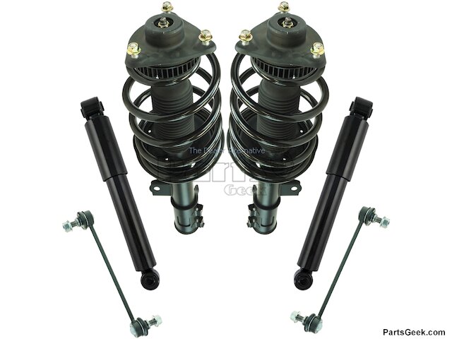 Kia Forte Struts - Shock - KYB Unity TRQ DIY Solutions Monroe Mando API ...