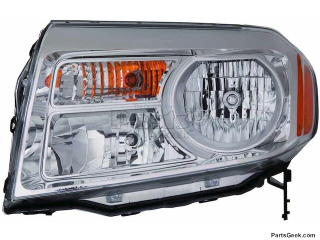 15 2015 Honda Pilot Headlight Assembly - Body Electrical - Action Crash ...