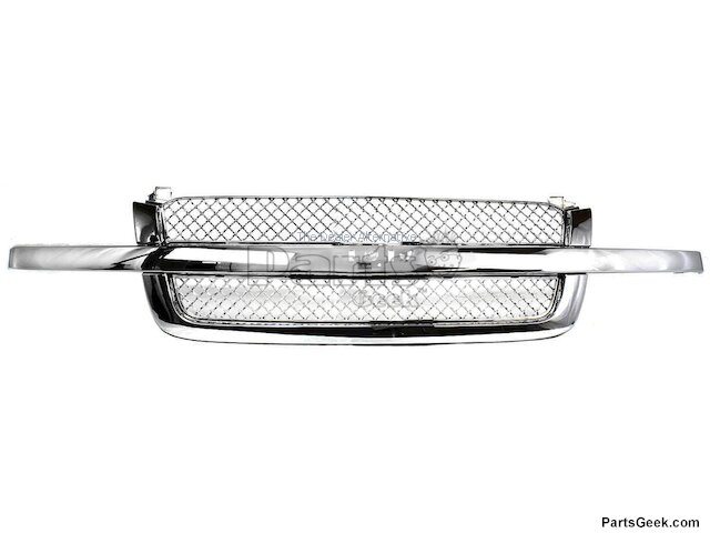 04 2004 Chevrolet Silverado 2500 HD Grille Assembly - Body Mechanical ...