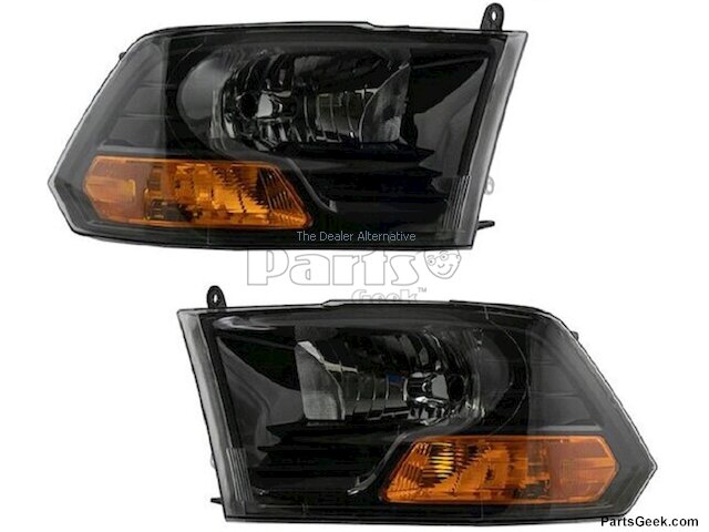11 2011 Ram 1500 Headlight Assembly - Body Electrical - Action Crash ...