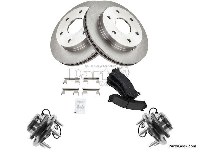 02 2002 Chevrolet Silverado 1500 Brake Rotor - Driveshaft & Axle - AC ...
