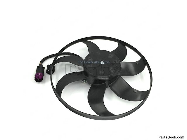 12 2012 Volkswagen Passat Radiator Fan Assembly - Cooling System - ACM ...