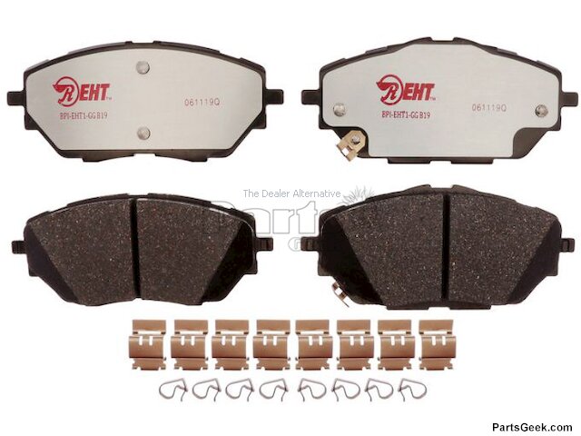 19 2019 Toyota C-HR Brake Pad Set - Brake - AC Delco, API, Advics ...