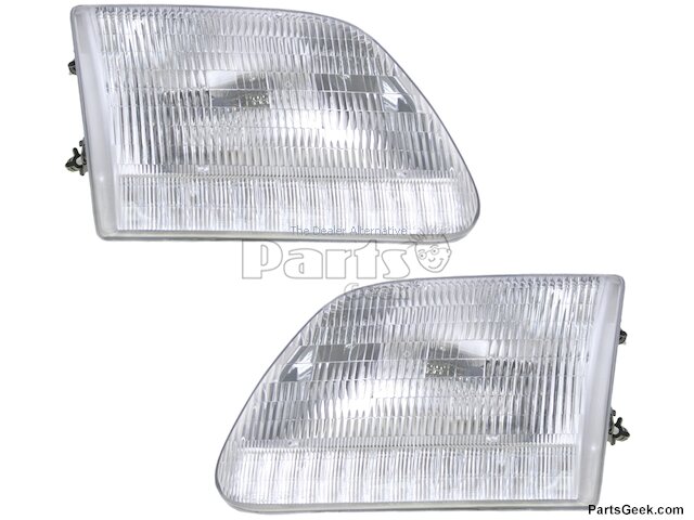 00 2000 Ford F150 Headlight Assembly - Body Electrical - Action Crash ...