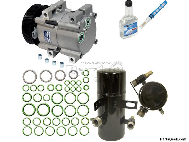 Ford F250 AC Compressor - Air Conditioning - GPD UAC Denso Four Seasons ...