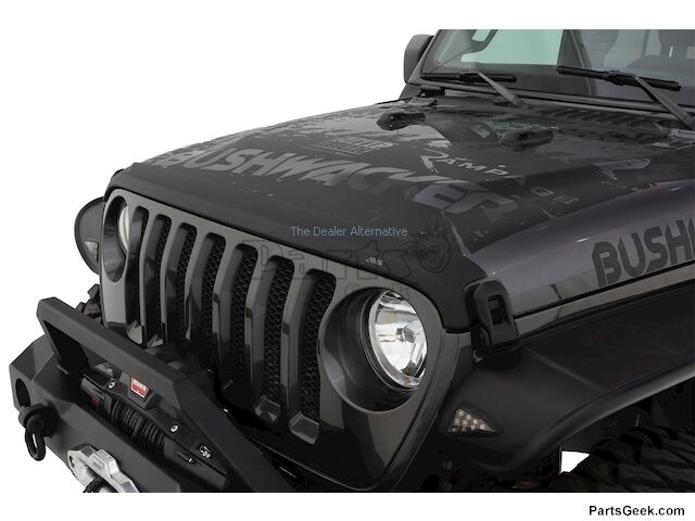 Jeep Wrangler Bug Shield - Bug Deflectors - Auto Ventshade Bushwacker ...