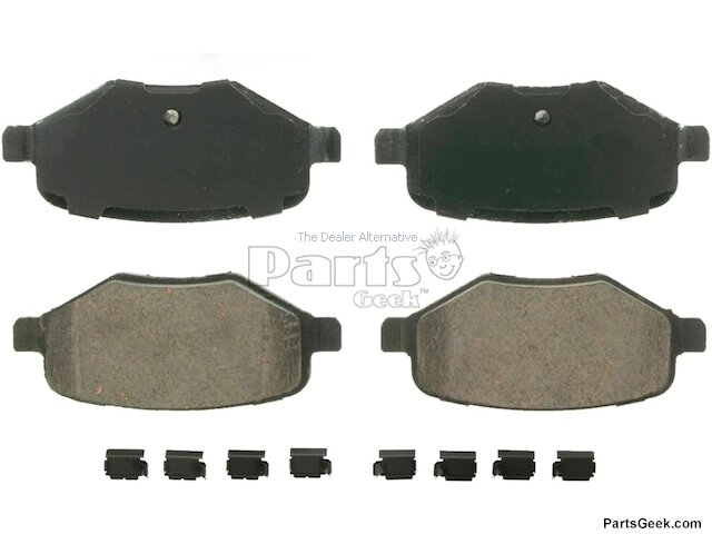 16 2016 Ford Explorer Brake Pad Set - Brake - AC Delco, API, Advics ...