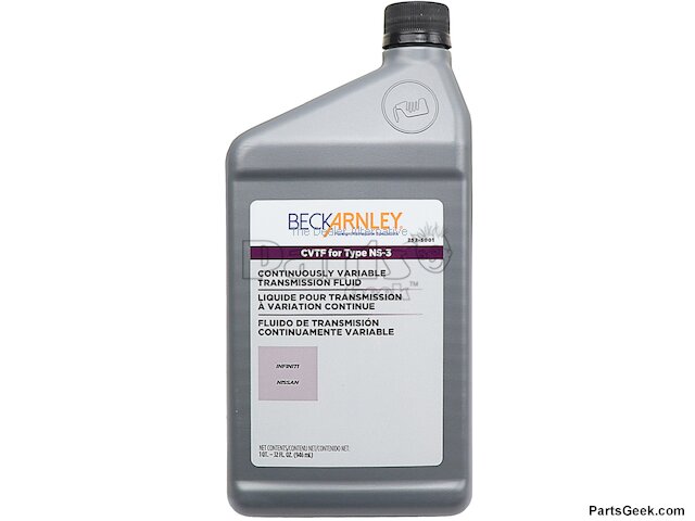 17 2017 Infiniti QX60 CVT Transmission Fluid - Transmission - Beck ...