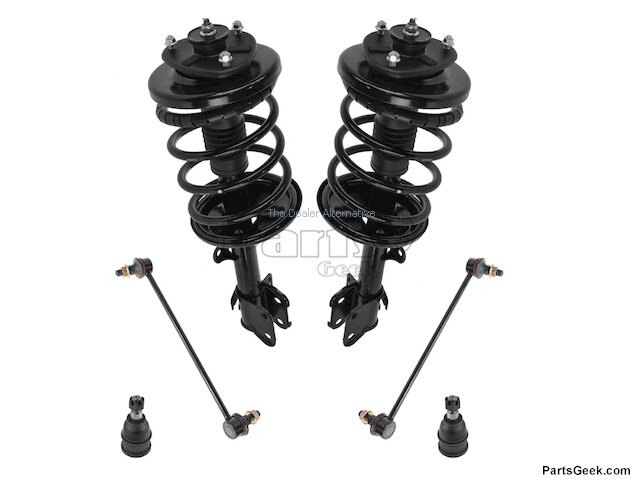 02 2002 Acura MDX Strut Assembly - Suspension - API, Autopart Premium ...